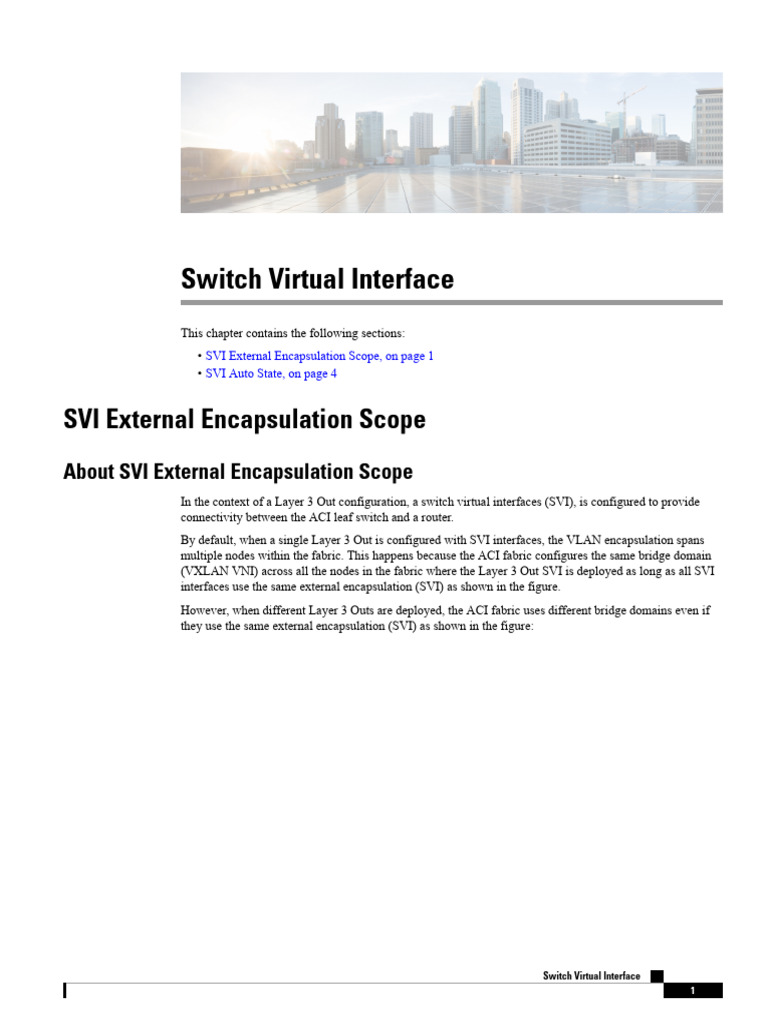 Cisco Apic Layer 3 Networking Configuration Guide 42x Chapter 01101 Pdf Graphical User