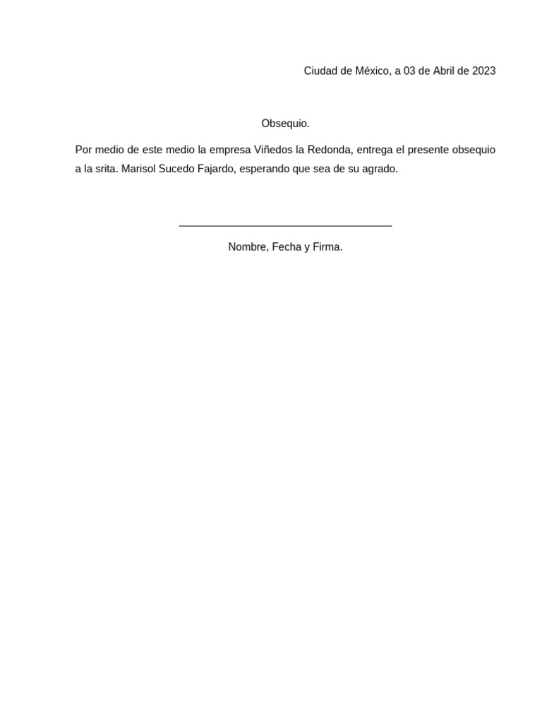 Recibo Marisol | PDF