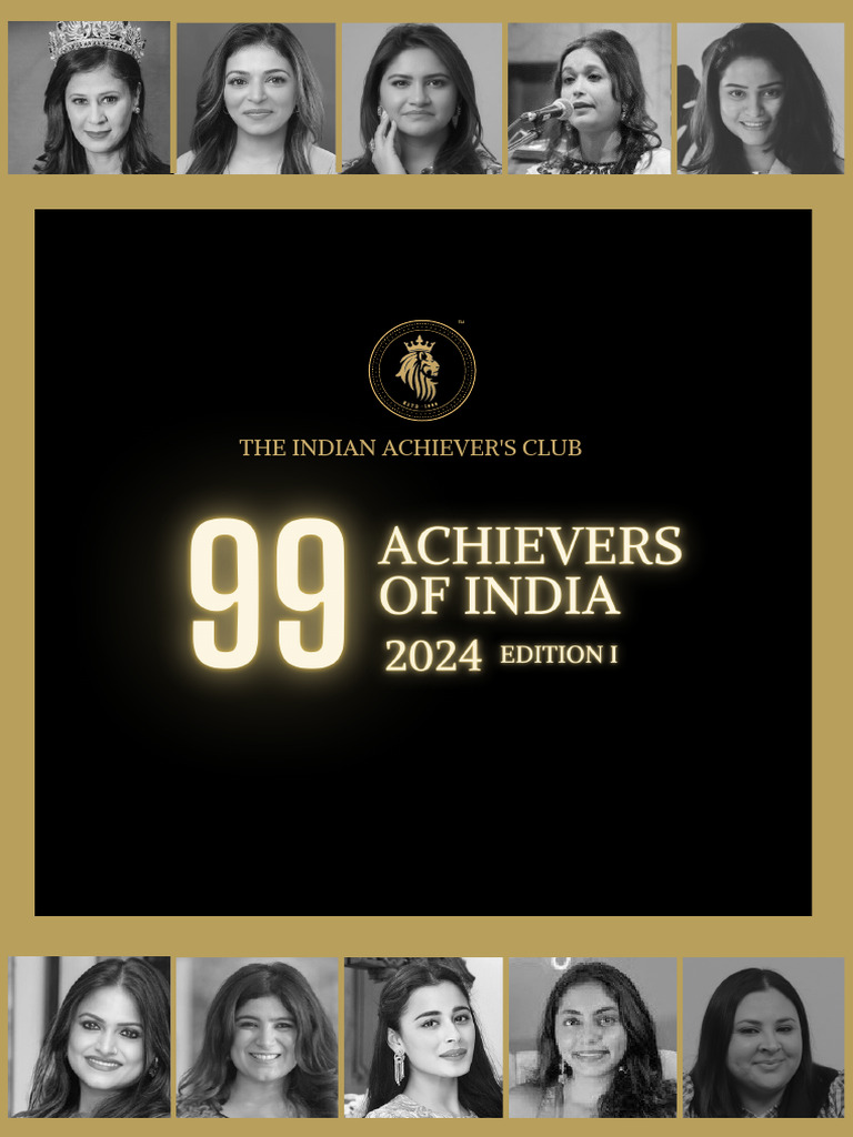 Celebrating India's Young Achievers | PDF | Passion (Emotion) | Climate ...