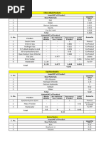 Mass Balance Spreadsheet | PDF