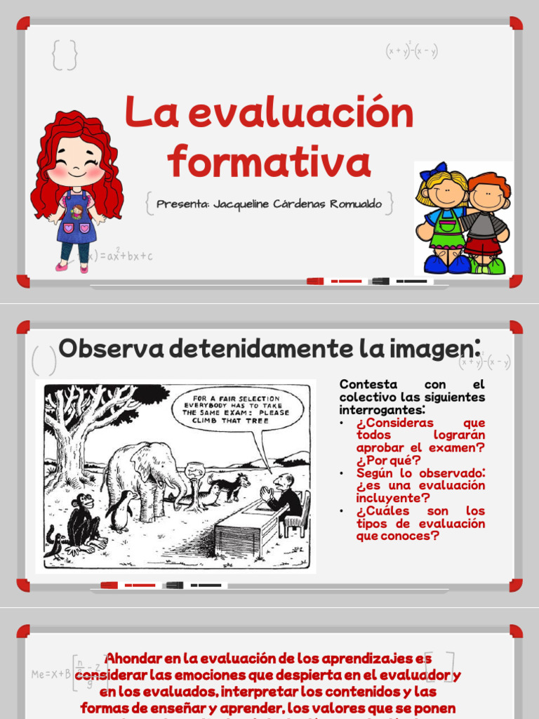 Yaki - La Evaluación Formativa | PDF | Evaluación | Aprendizaje