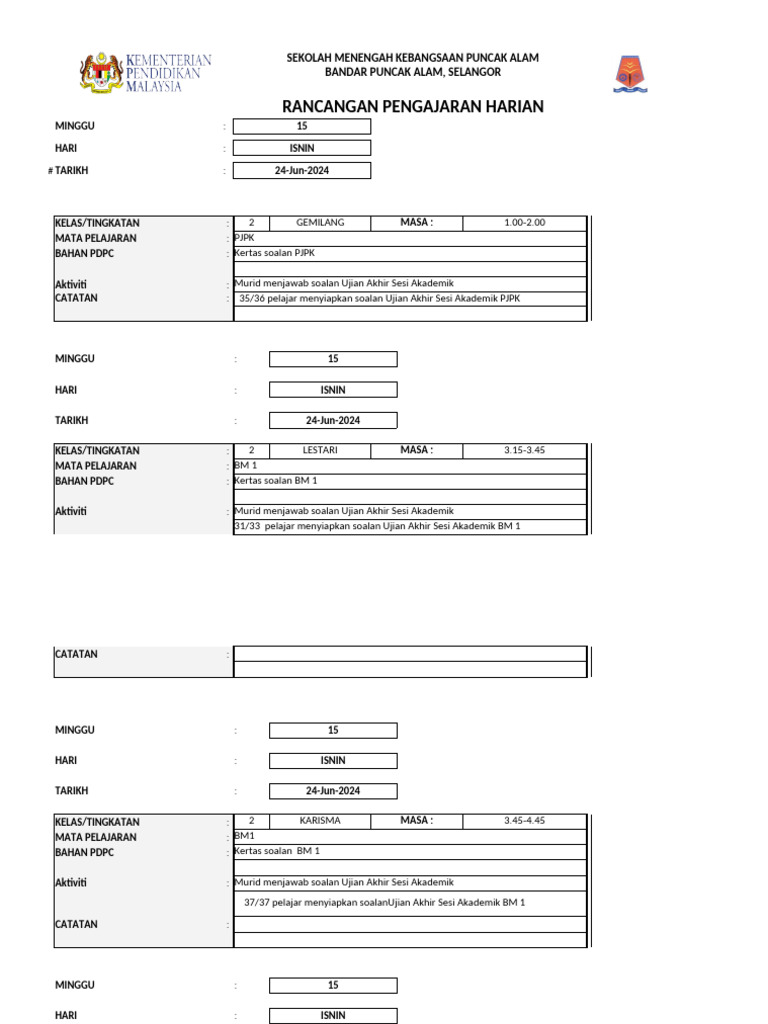 E-Rph m15 2024 Hamidah Binti Jaafar | PDF