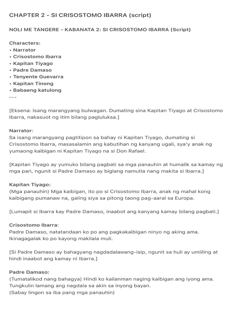 Chapter 2 Script | PDF