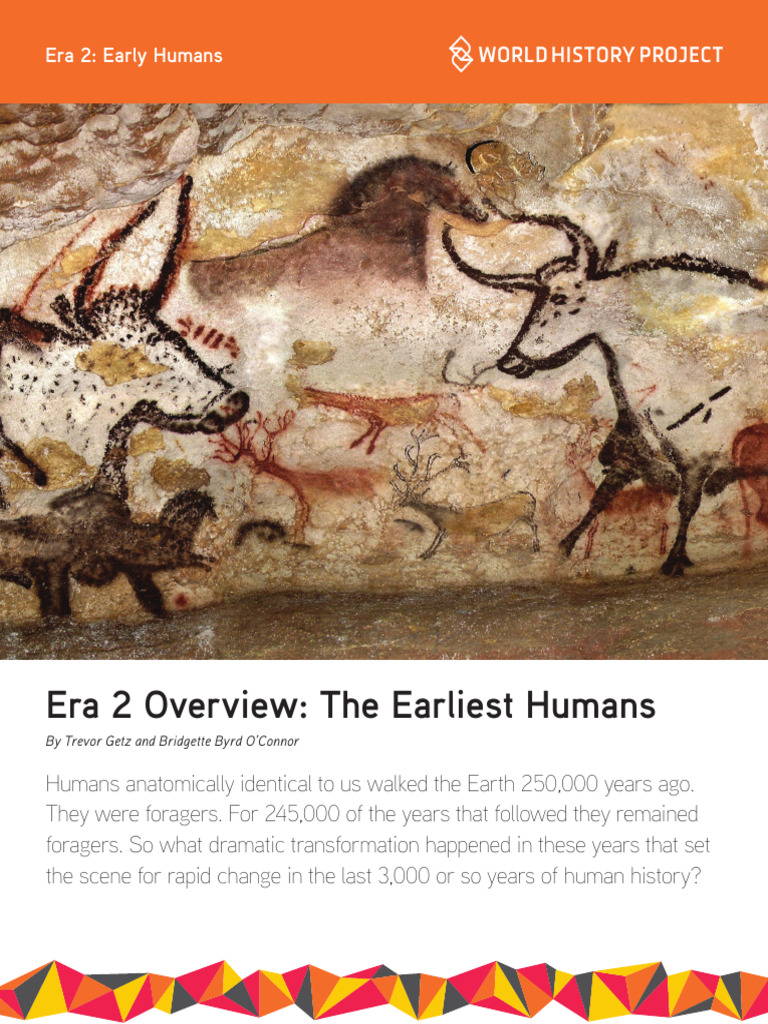 4-2-1c Era 2 Overview | PDF | Human | Paleolithic