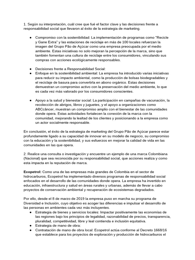 Responsabilidad Social | PDF | Business | Marketing