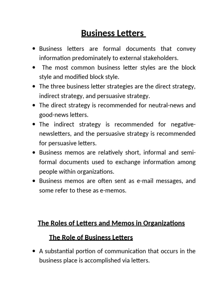 Business Letters | PDF | Career & Growth | Business