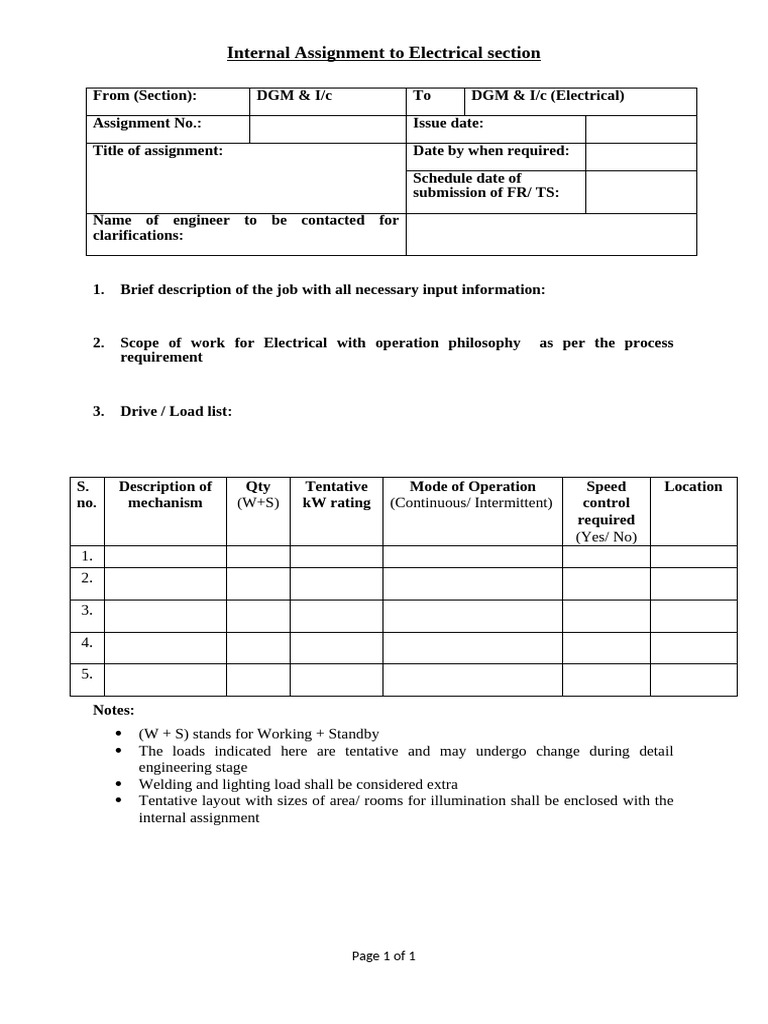 Internal Assignment To Electrical | PDF | Science & Mathematics
