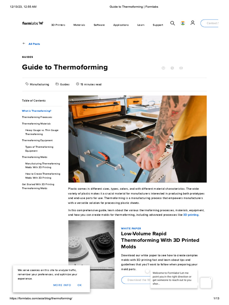 Local Thermoforming Company Guide | PDF | Thermoplastic | Polyethylene