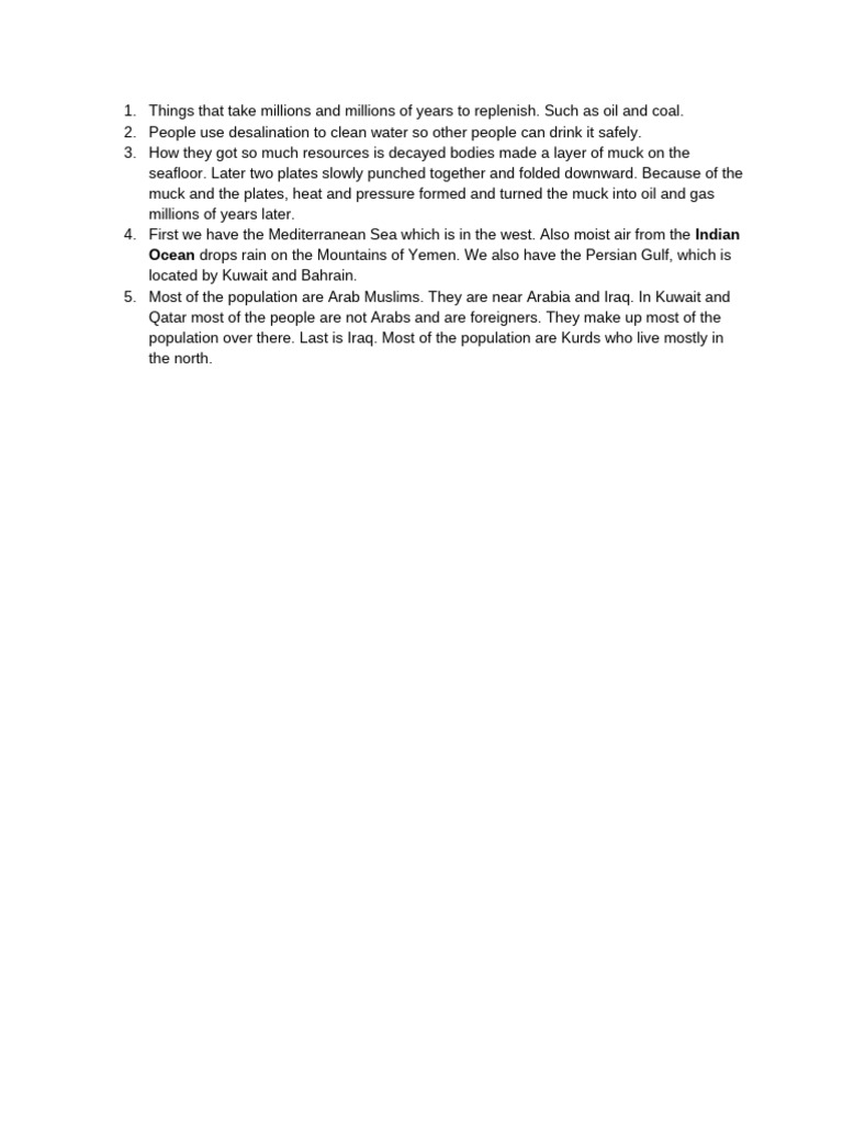 Formation and Use of Oil and Gas | PDF