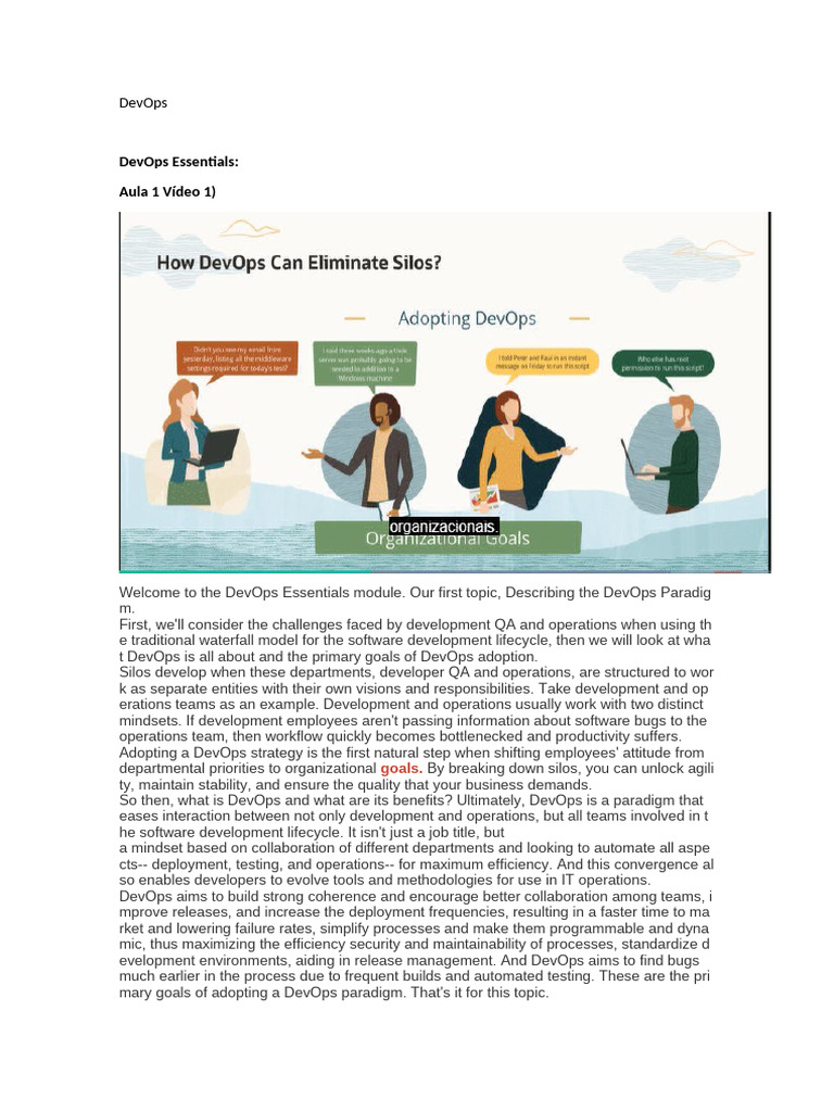 Understanding DevOps Essentials | PDF | Scrum (Software Development) | Agile Software Development