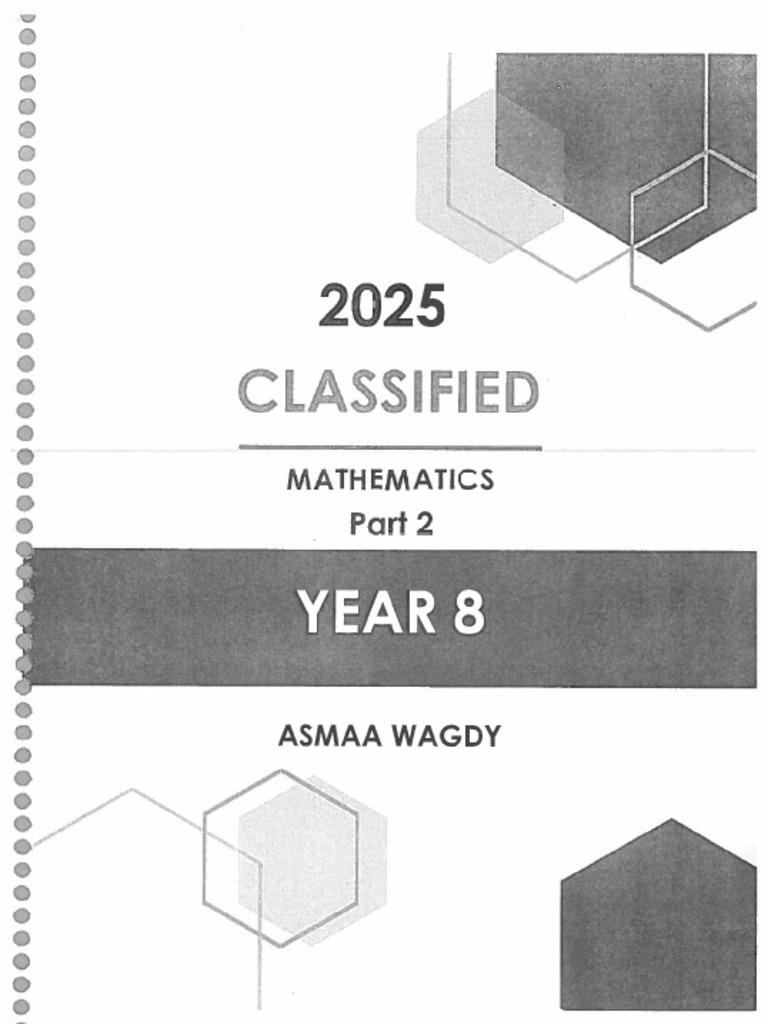 Y8 Booklet | PDF