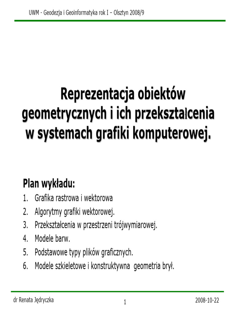 w4 Grafika | PDF