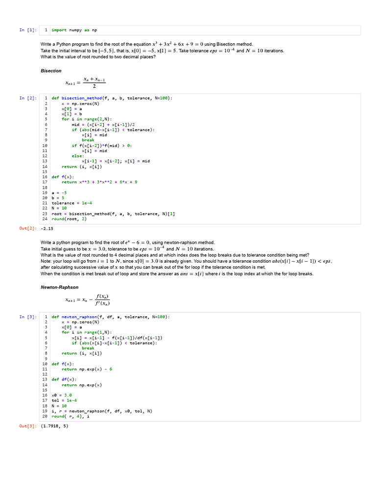 2024 Week 10 Roots Jupyter Notebook Pdf Computer Programming Algorithms And Data Structures 7854