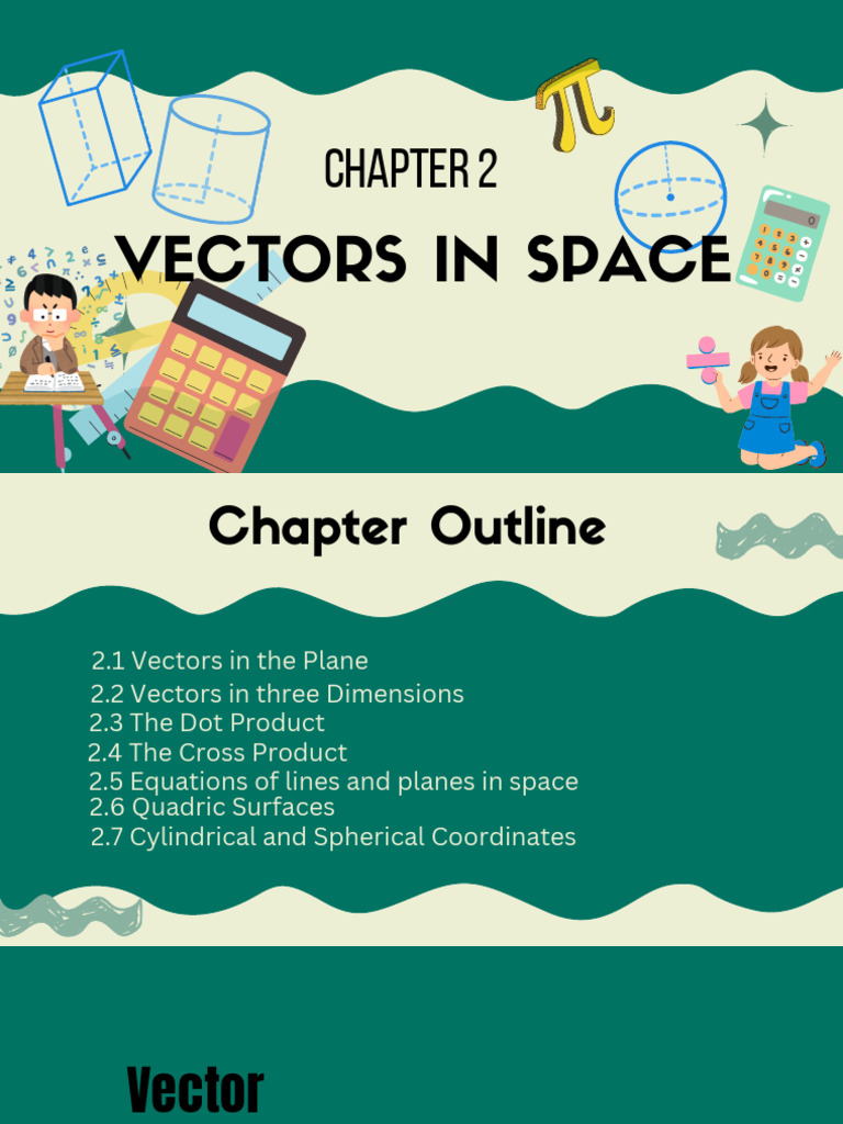 Vectors in Space | PDF | Euclidean Vector | Mathematical Objects