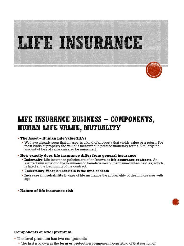 Life Insurance | PDF | Life Insurance | Insurance