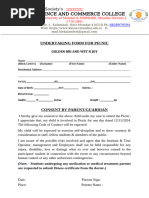 Picnic Consent Form for Students | PDF