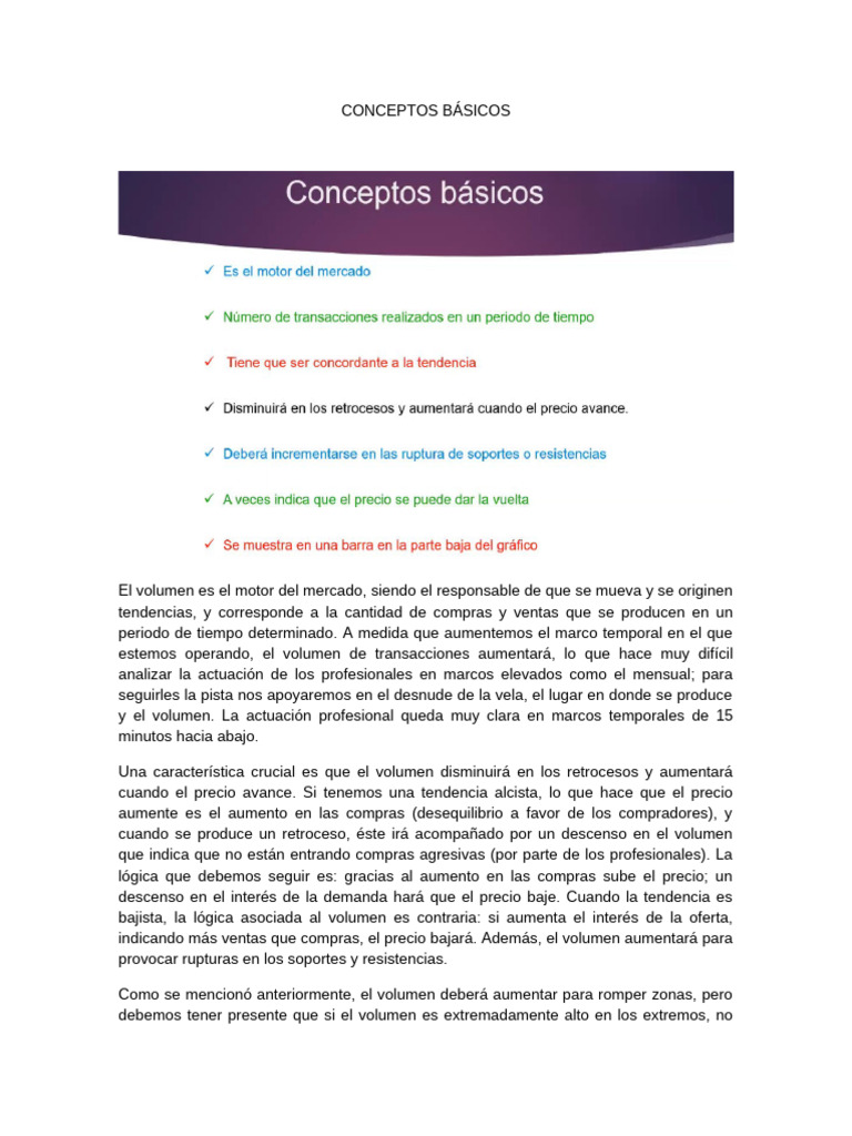 Volumen - Conceptos Básicos | PDF