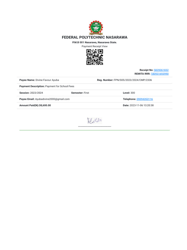 FPN - Payment Receipt View 2 | PDF