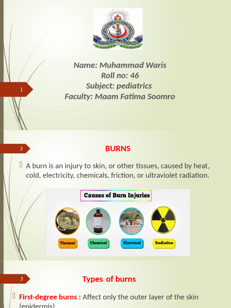 Understanding Burn Types and Nursing Care | PDF