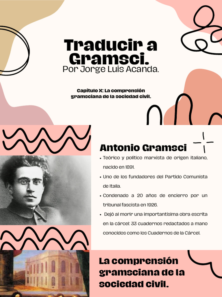 Gramsci y la Sociedad Civil: Hegemonía y Poder | PDF | Antonio Gramsci ...