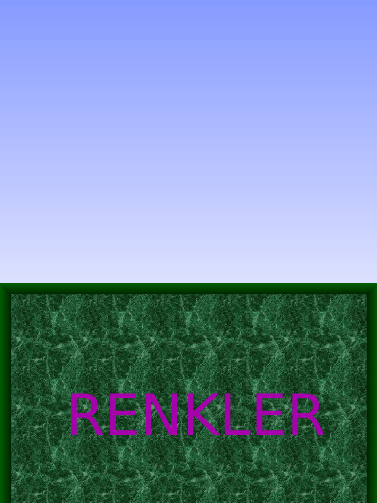 Renkler 2 | PDF