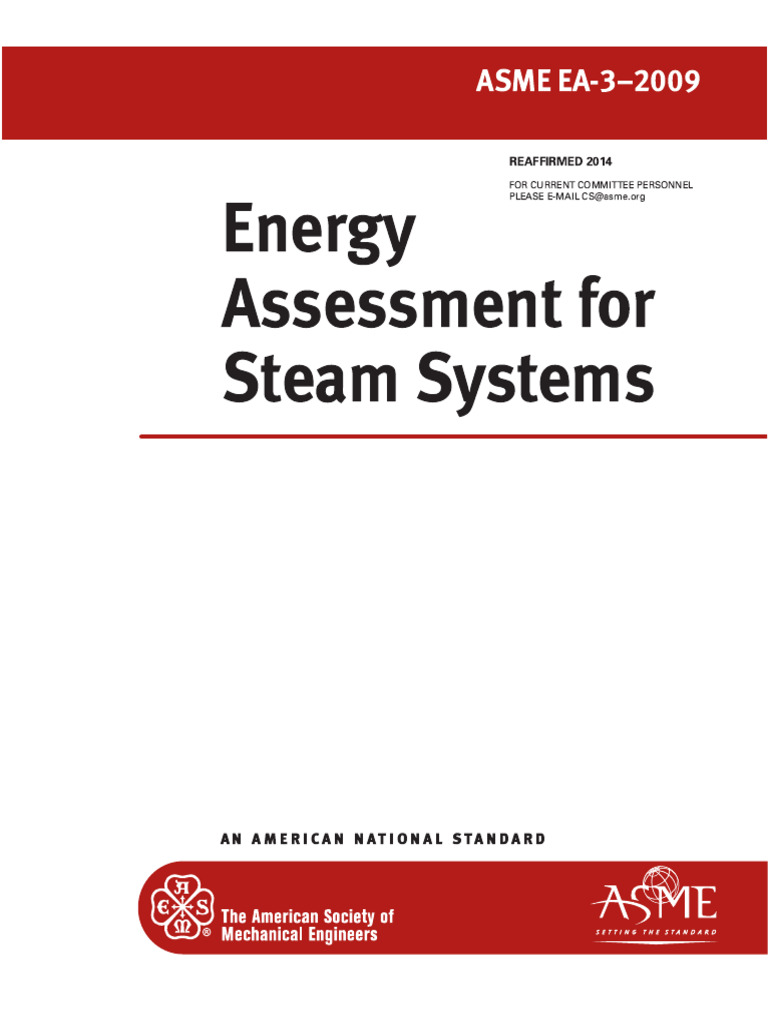 ASME EA-3-2009 (2014) | PDF | System | Standardization