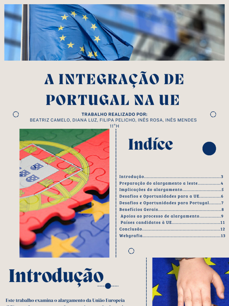 Integração de Portugal Na UE | PDF | União Europeia | Europa