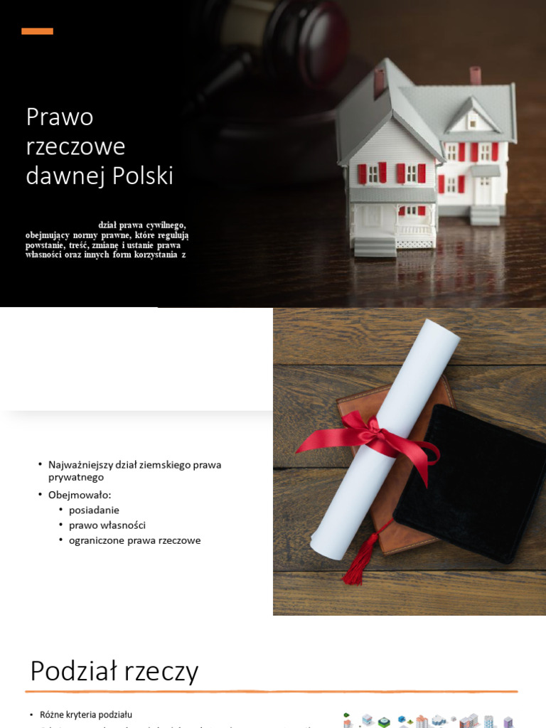 Prawo Rzeczowe Dawnej Polski | PDF