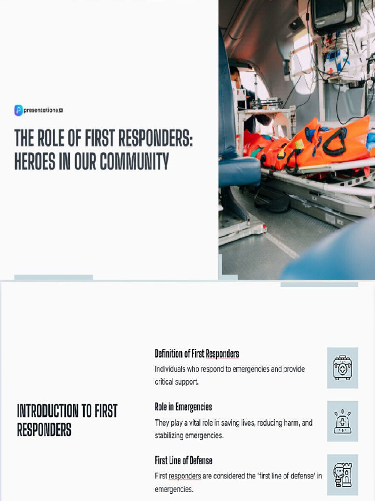 First Responder | PDF