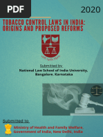 2023 Updated COTPA ACT 2003 | PDF | Tobacco Smoking | Addiction