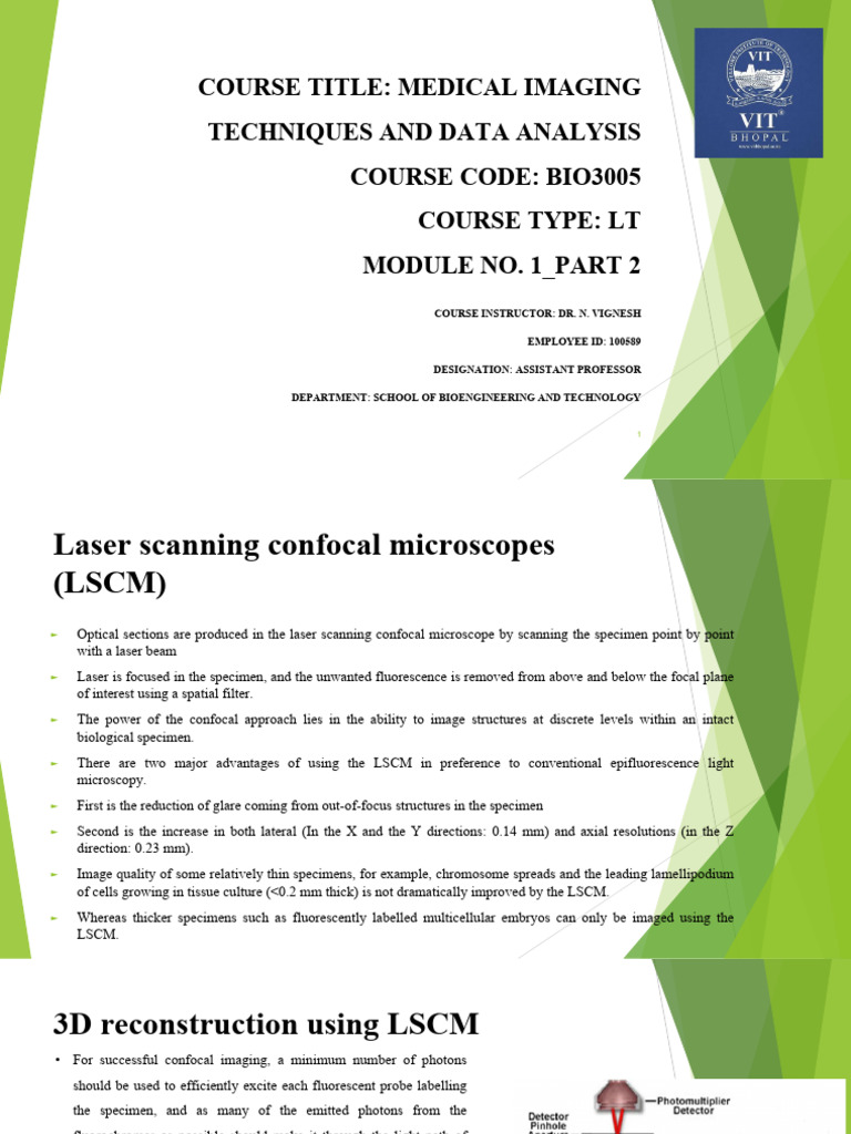 MI - part 2 | PDF | Confocal Microscopy | Optics