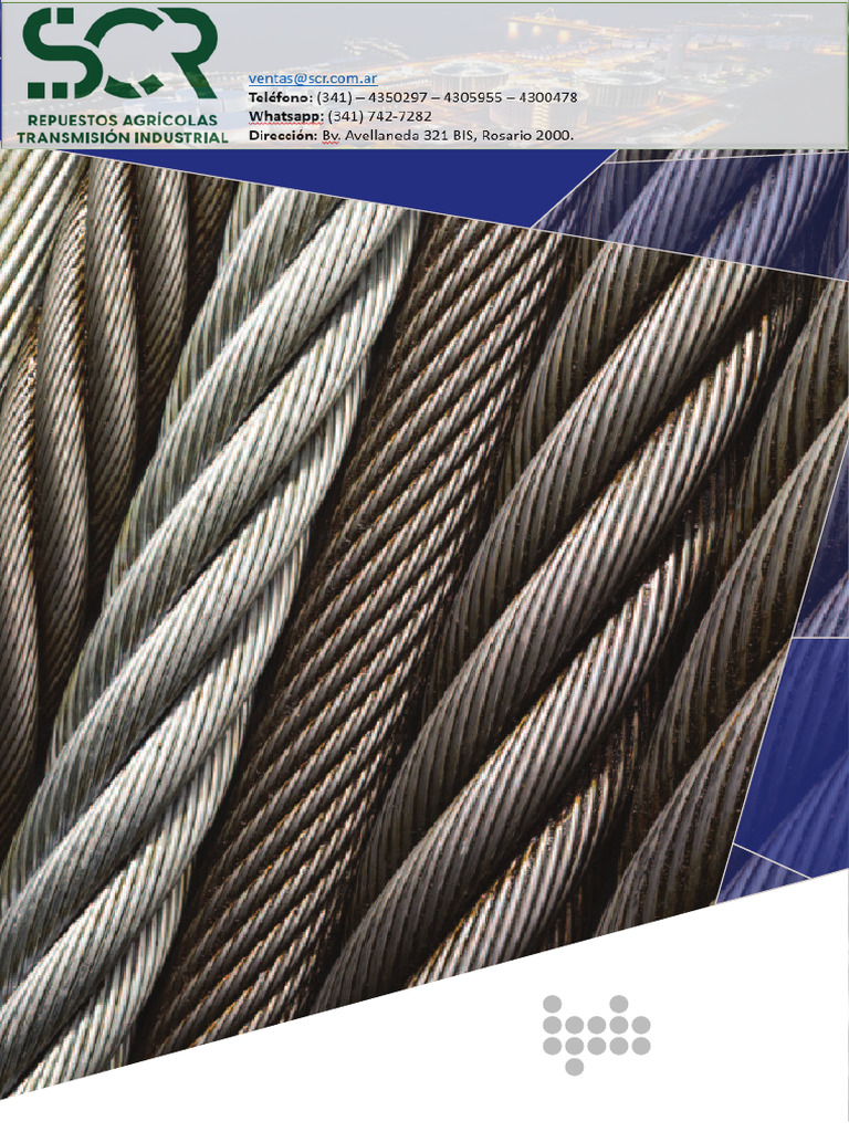 Cables de Acero: Características y Usos | PDF | Materiales | Bienes ...