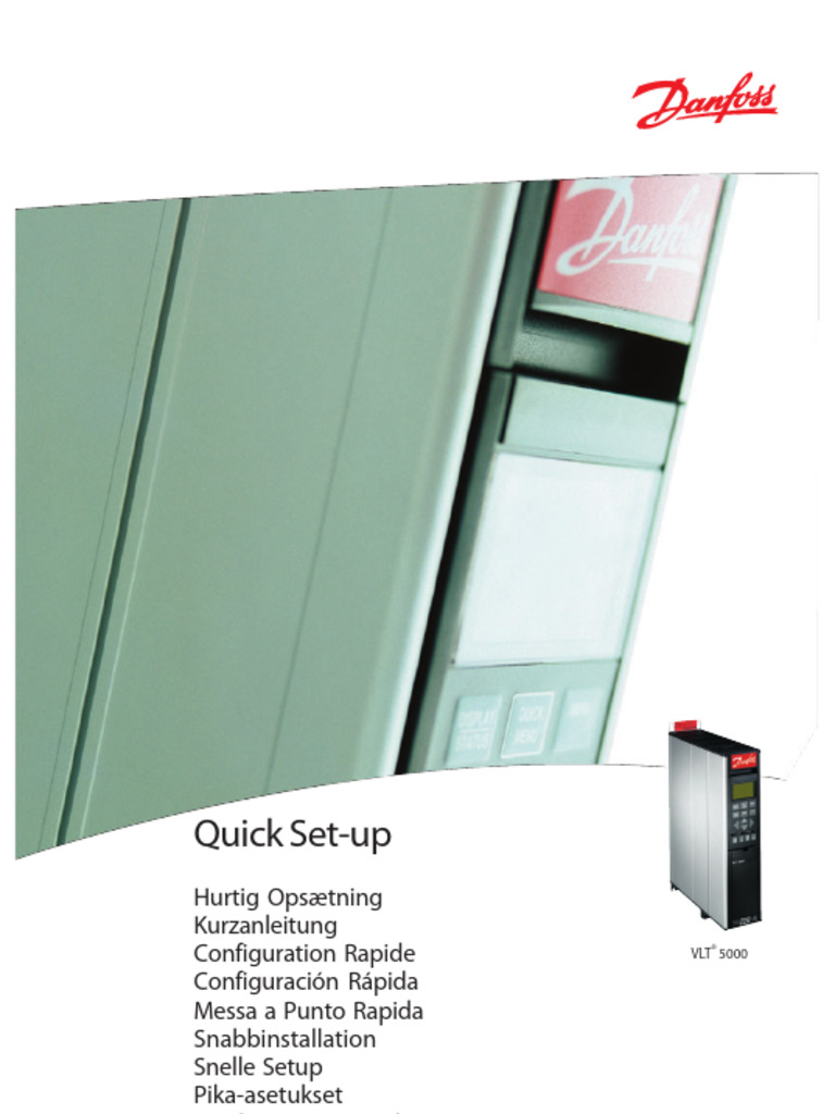 Danfoss 5000 Quick Setup Manual | PDF