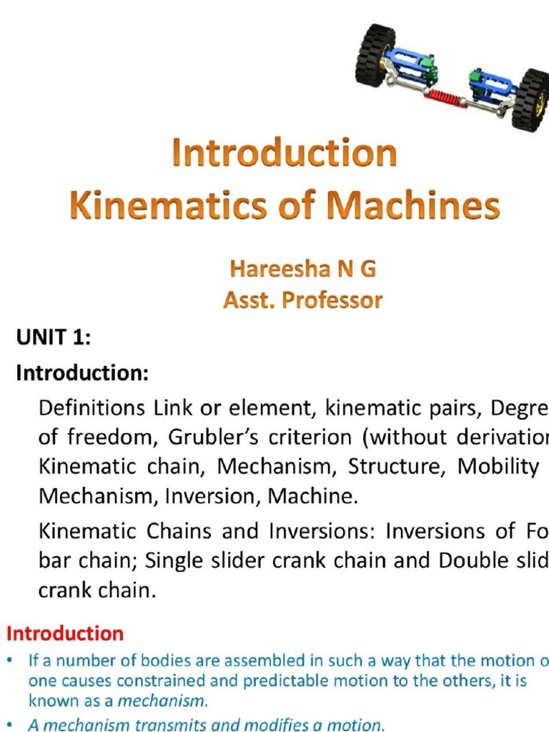 Mechanisms 1 | PDF