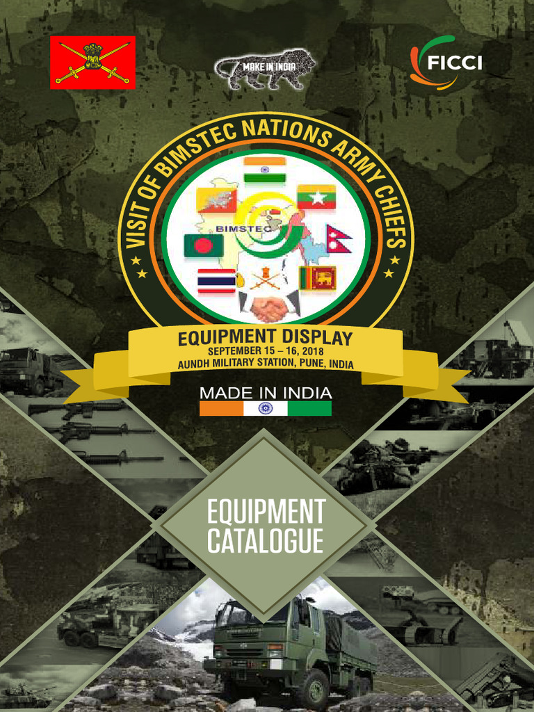 FICCI ADB Defence EquipmentCatalogue For BIMSTEC Nations | PDF
