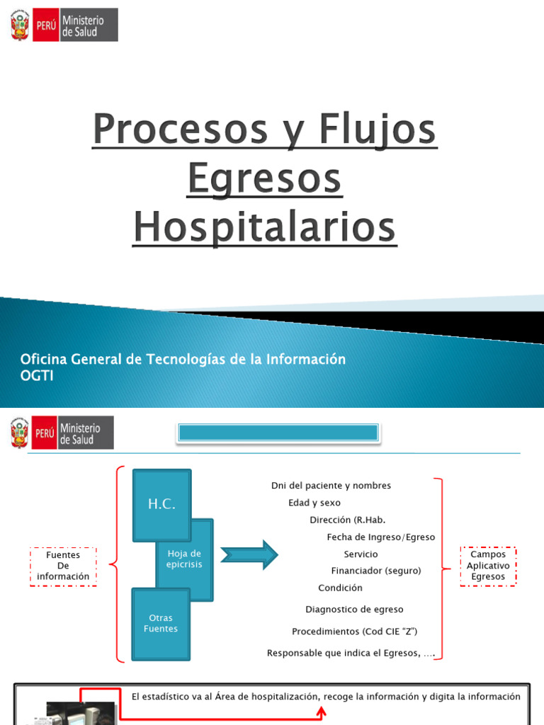 Procesos Flujo Egresos 2016 | PDF | Hospital | Cuidado de la salud