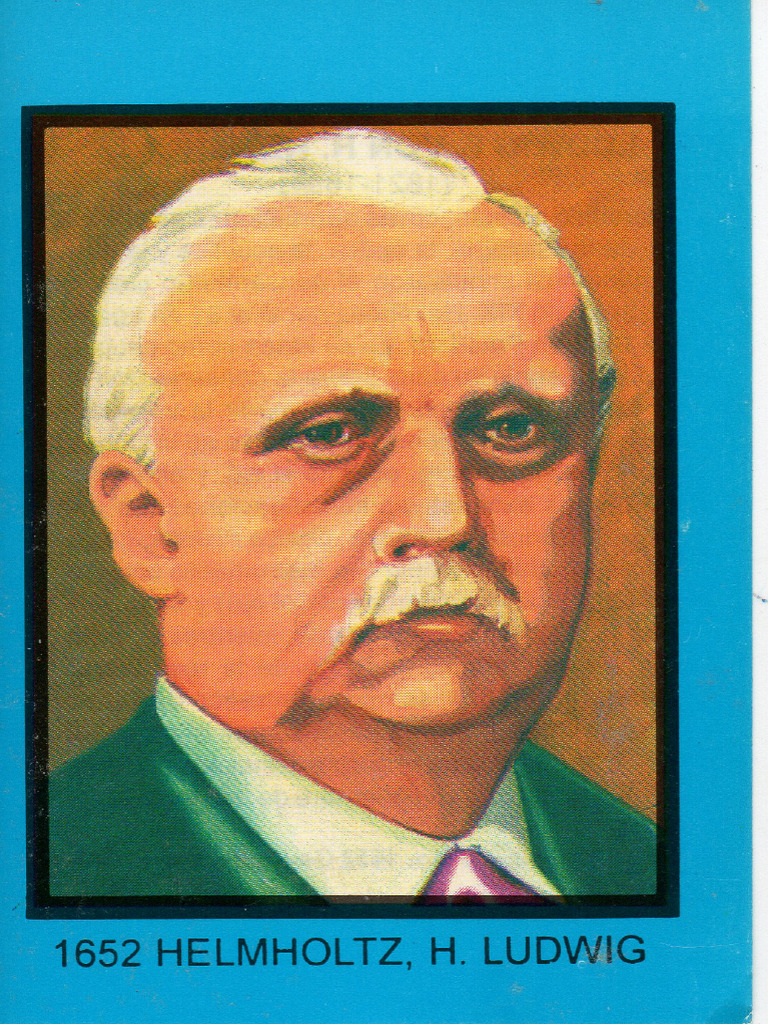 Helmholtz H. Ludwing | PDF