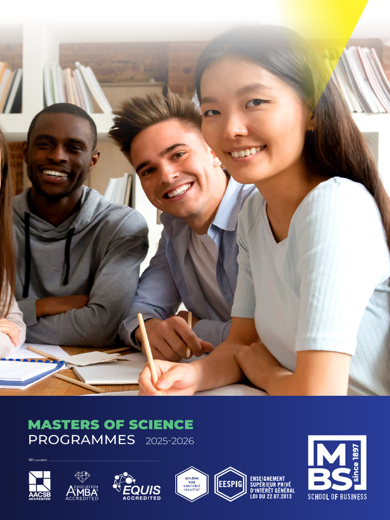 MBS MSc Programs Overview 2025-2026 | PDF | Master Of Science | Academic Degree