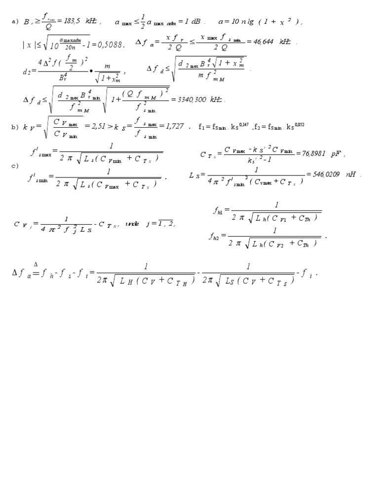 Engineering Frequency Analysis | PDF