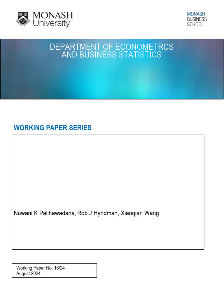 Sparse Multiple Index Models For High-Dimensional Nonparametric Forecasting | PDF | Dependent ...