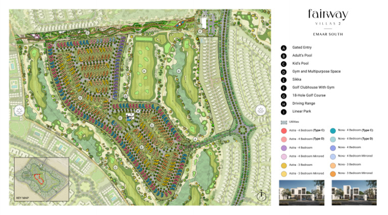 Fairway Villas 2 Es Cluster Map | PDF