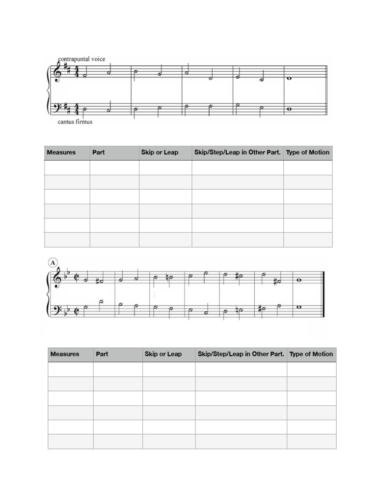 Counter Point Intervals | PDF