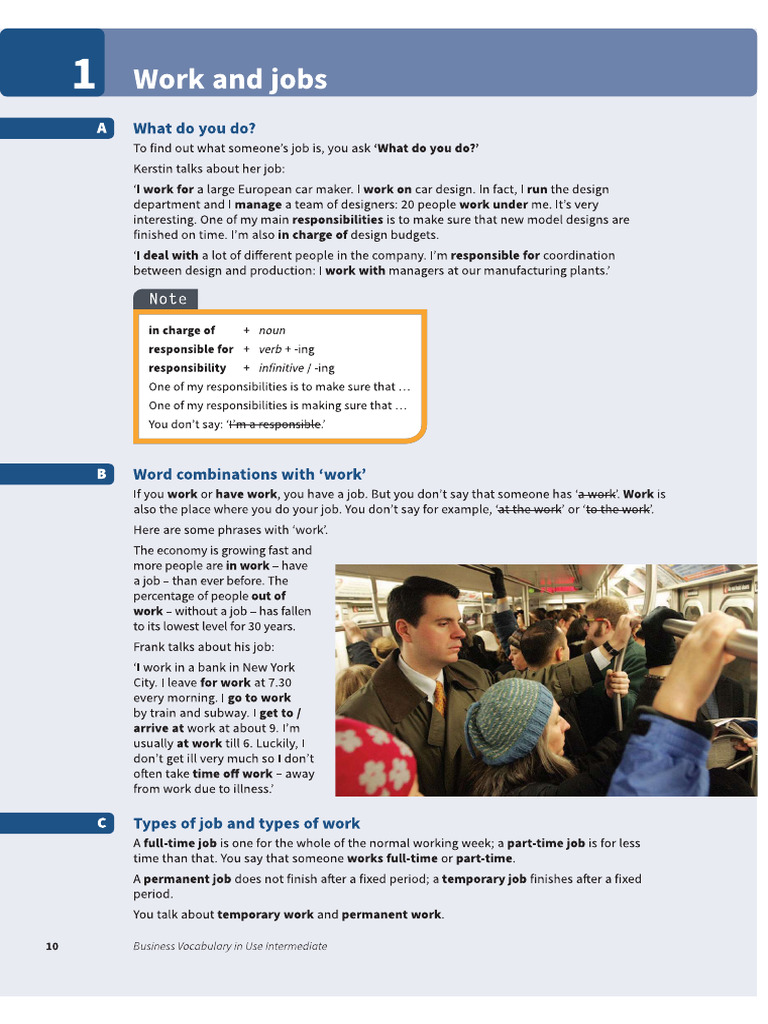 Work Vs Job Ways of Working | PDF