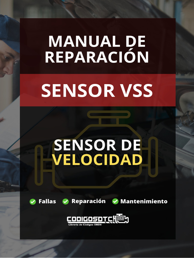 Ubicación y Mantenimiento del Sensor VSS | PDF | Sensor | Engranaje