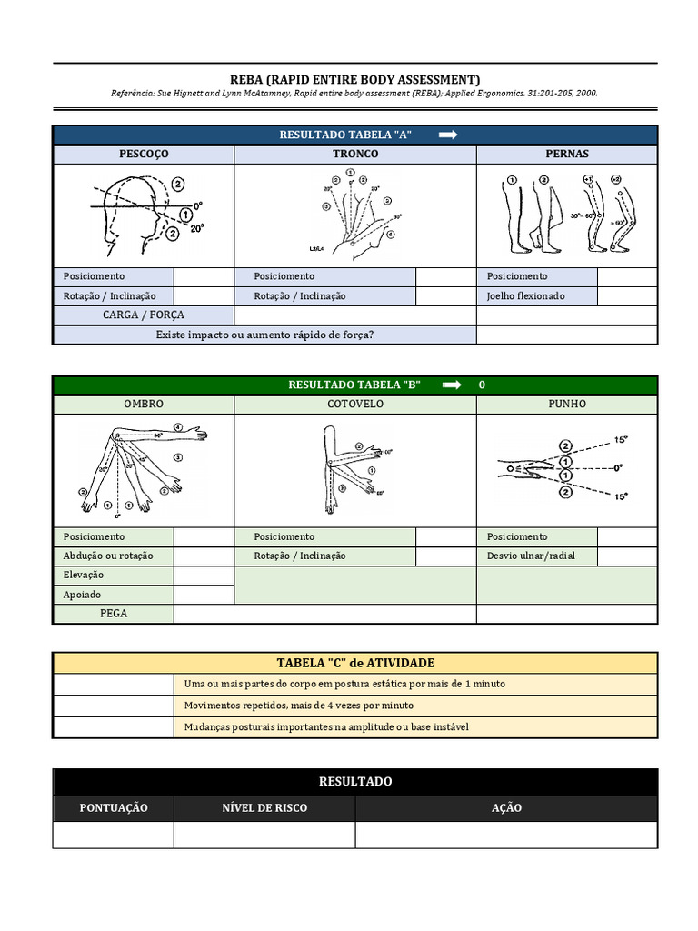 Planilha Metodo Reba | PDF