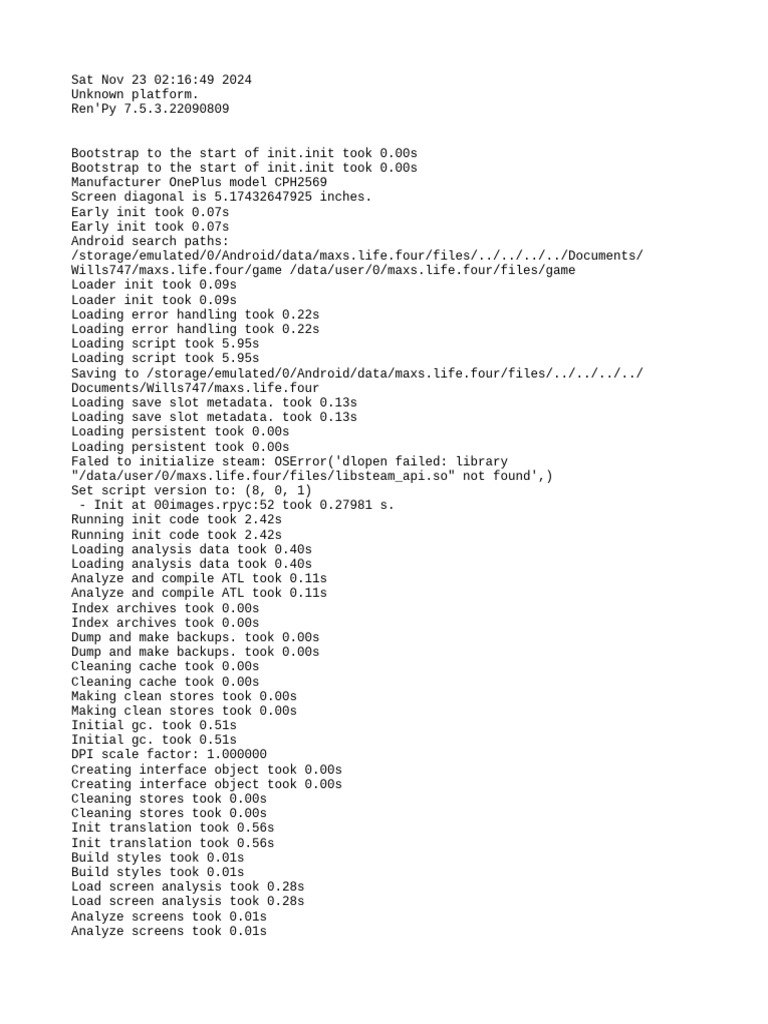 Log | PDF | Booting | Computer Science