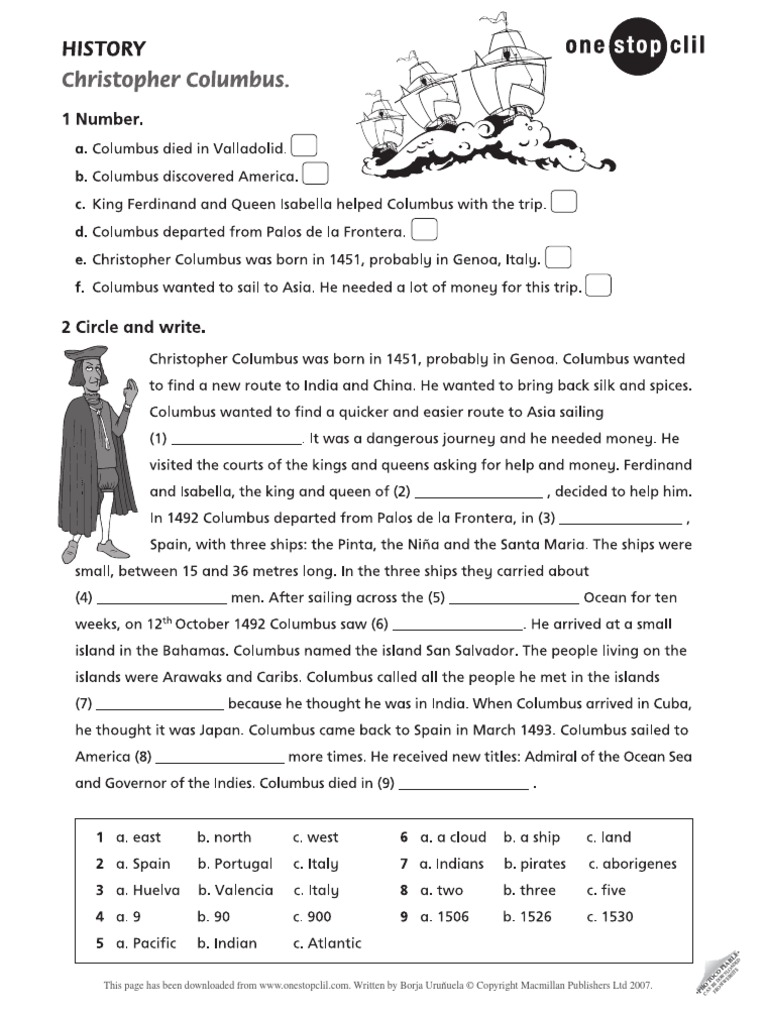 Christopher Columbus | PDF | Christopher Columbus