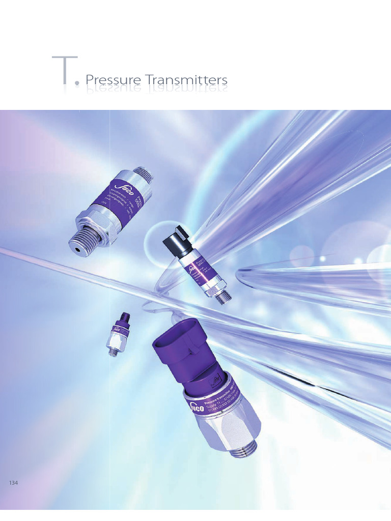 Pressure Transmitters Overview & Guide | PDF | Electromagnetic ...