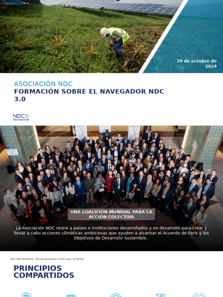 Navegador NDC 3.0: Guía para Acciones Climáticas | PDF | Planificación