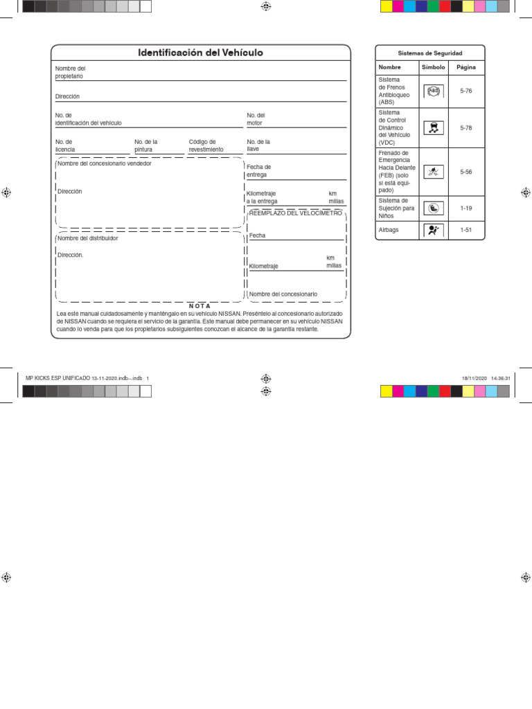 Manual Kicks MY22 | PDF | Cinturón de seguridad | Cambiar